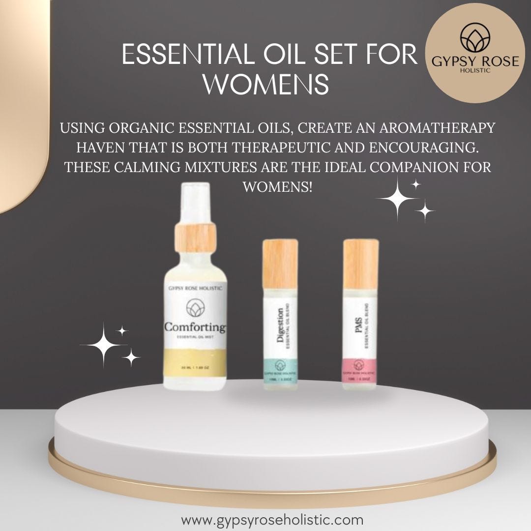 Find the Cure: Get Essential Oil Set For Womens By Gypsy Rose Holistic - Gypsy Rose Holistic ...