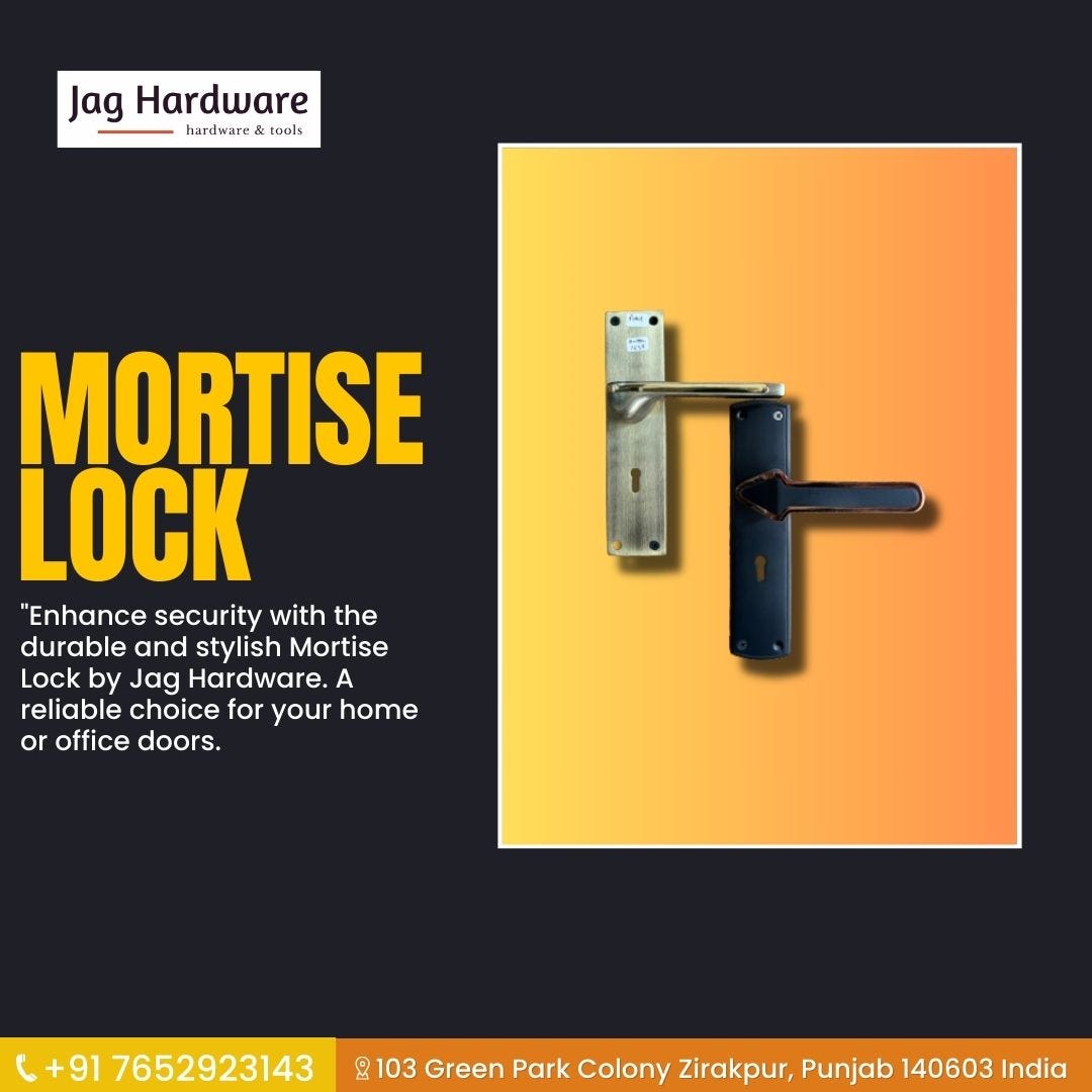 “Upgrade your security with the durable and reliable Mortise Lock by ...