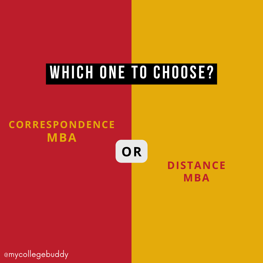 Correspondence MBA vs Distance MBA | by Somay | Medium