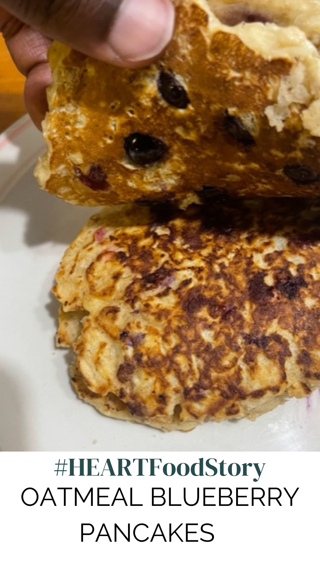 Oatmeal Blueberry Pancake Recipe. Recipe: Oatmeal Blueberry Pancakes ...