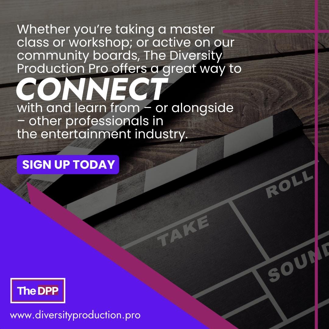 Connect with Film Industry - Diversity Production Pro - Medium