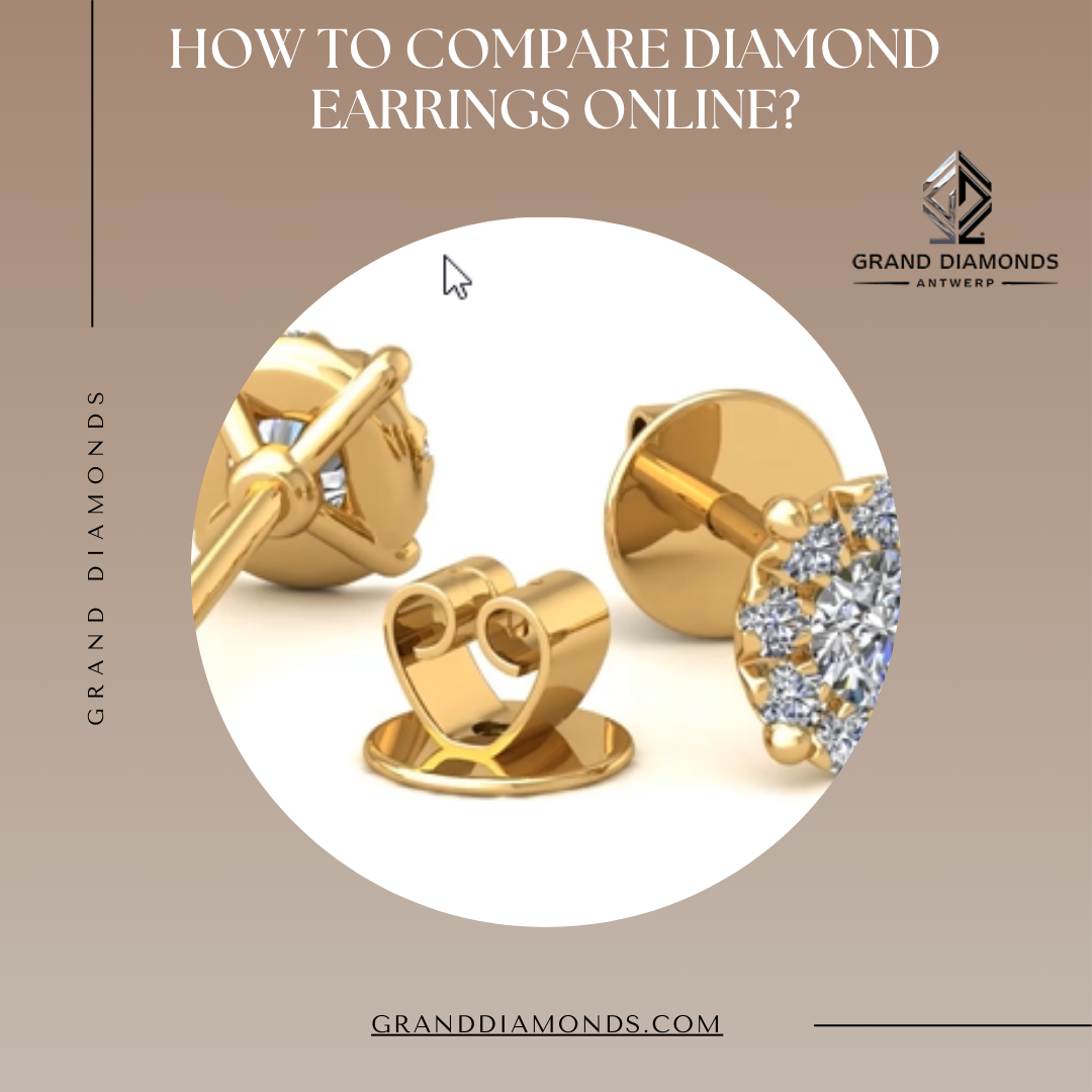 How to compare diamond earrings online? | by Grand Diamonds | Medium