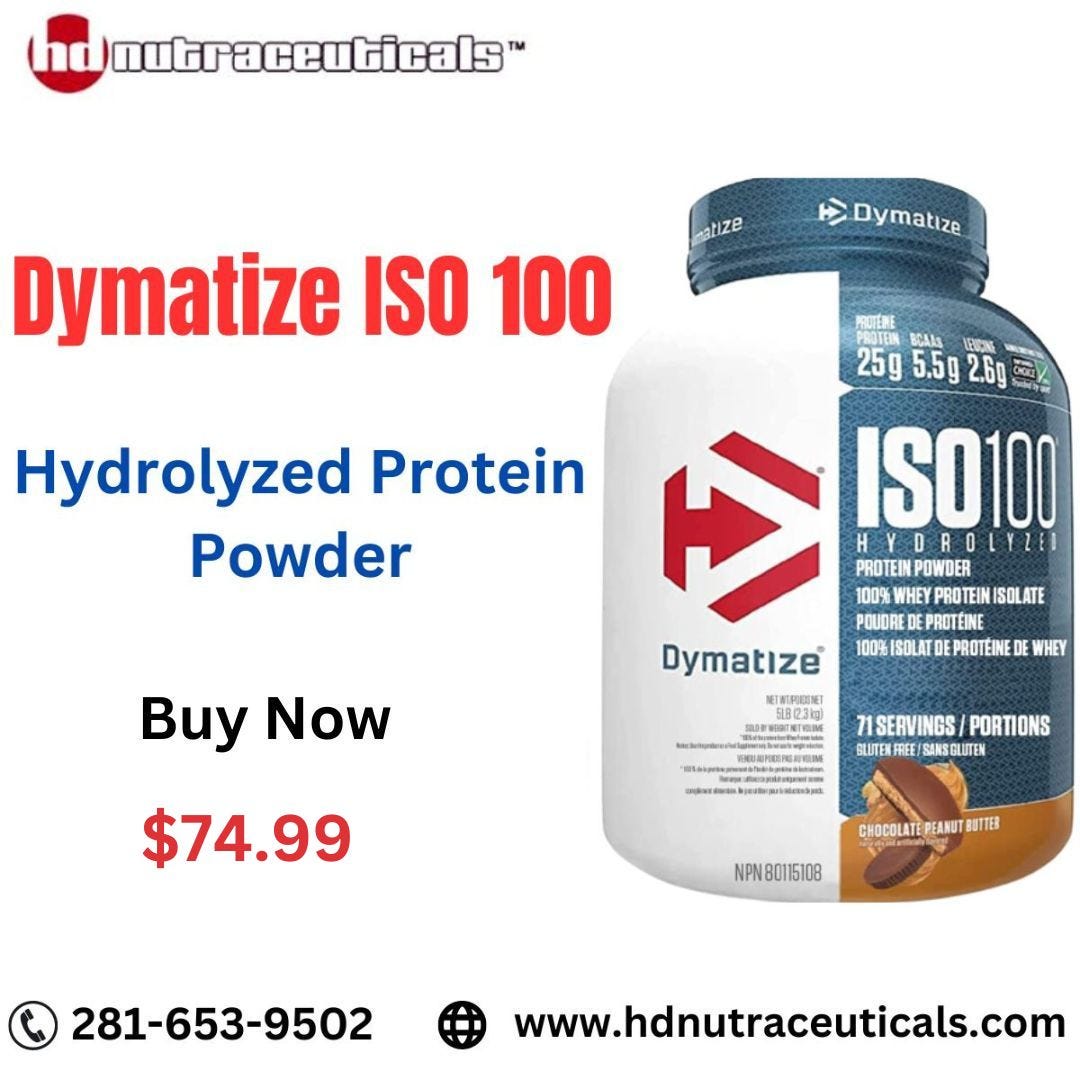 Dymatize Iso-100 Protein — A Look at This Whey Protein Isolate - HD Nutraceuticals - Medium