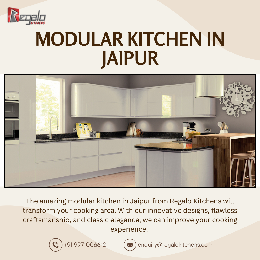 Modular Kitchen In Jaipur | Regalo Kitchens - Regalo Kitchens - Medium