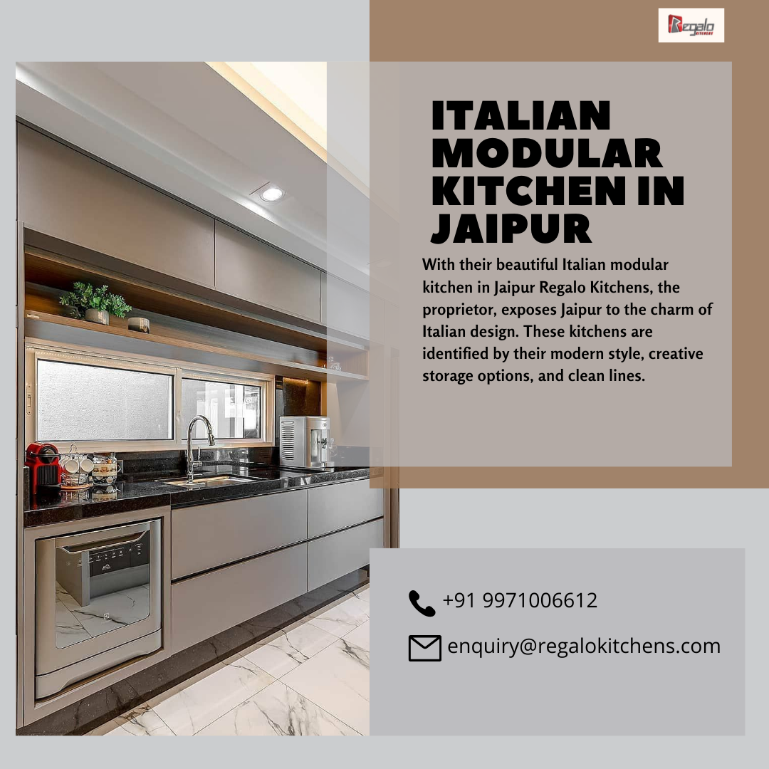 Italian Modular Kitchen In Jaipur | Regalo kitchens - Kitchen Design ...