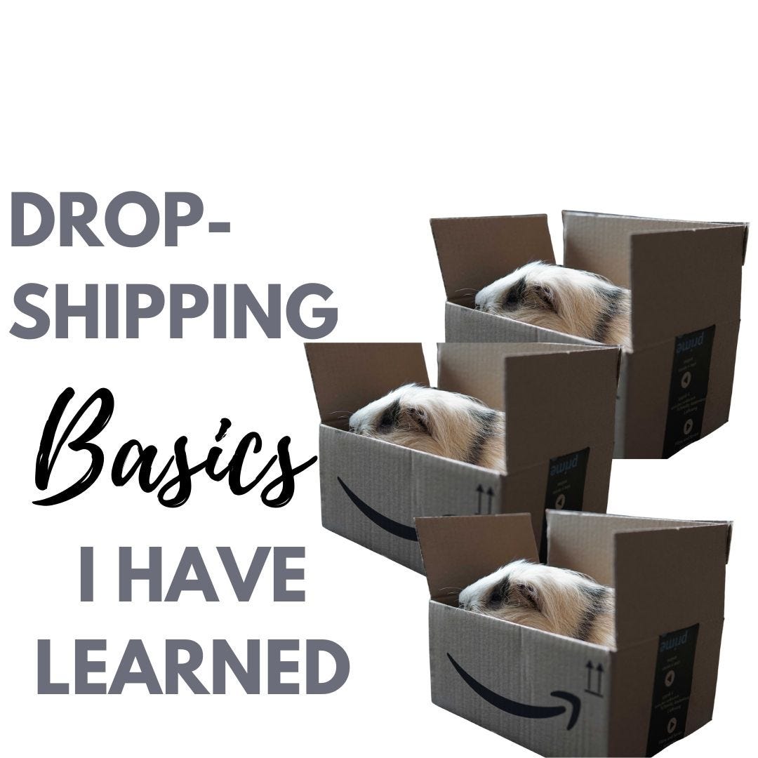 Drop-Shipping basics I have learned. | by Tricia L. | Medium