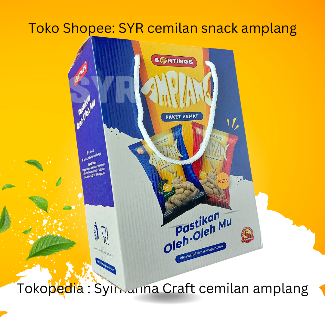 [PAKET HEMAT] CEMILAN AMPLANG ASLI RASA ORIGINAL IKAN TENGIRI, | by SYR ...