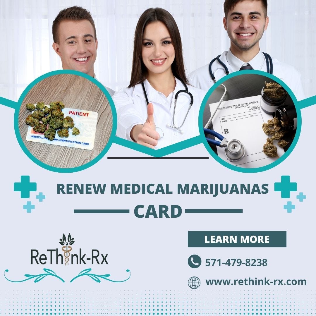 Renew Medical Marijuanas Card in Virginia — ReThink-Rx - Rethink-rx ...