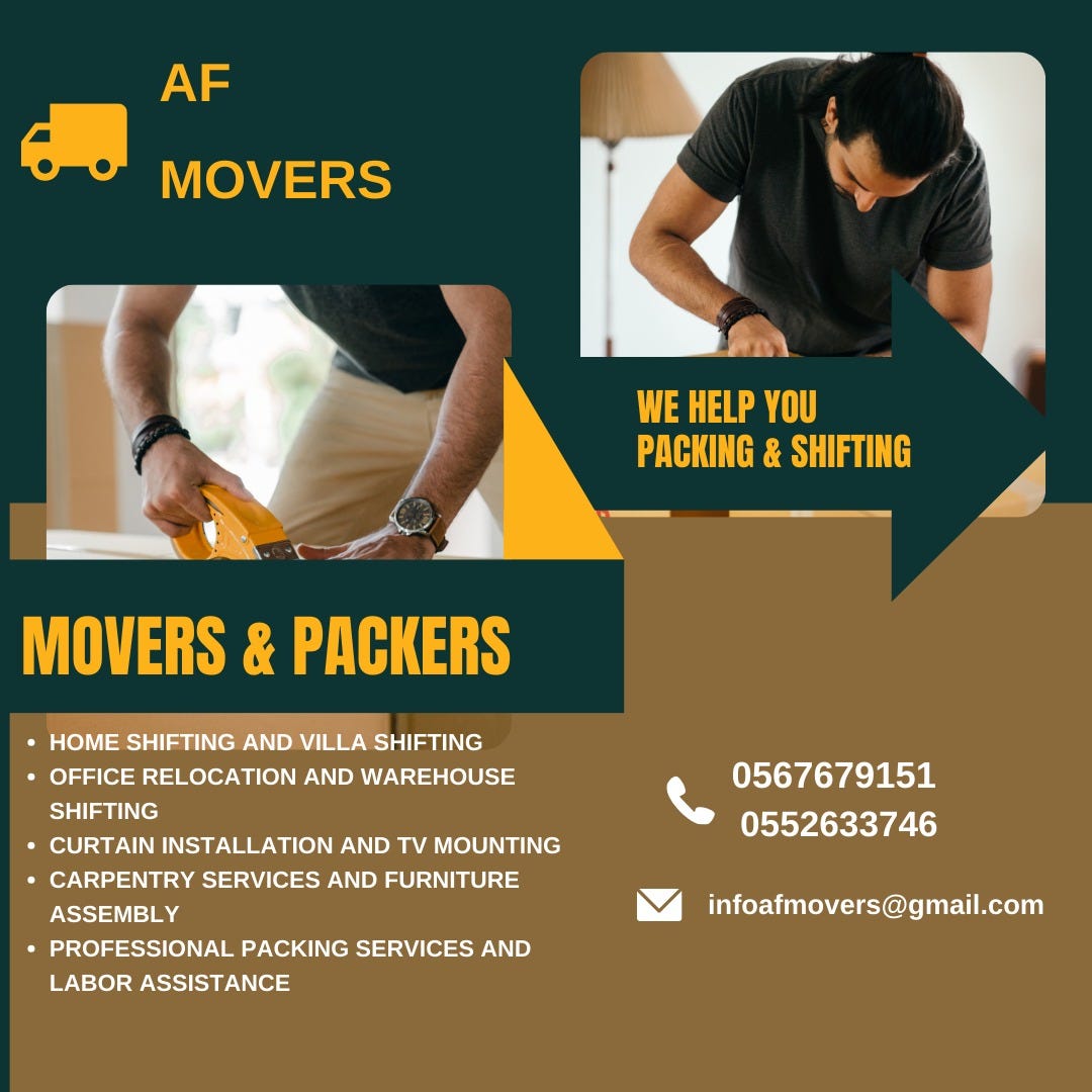 AF Movers: Your Trusted Partner for Stress-Free and Efficient Moving Services | by Af Movers ...