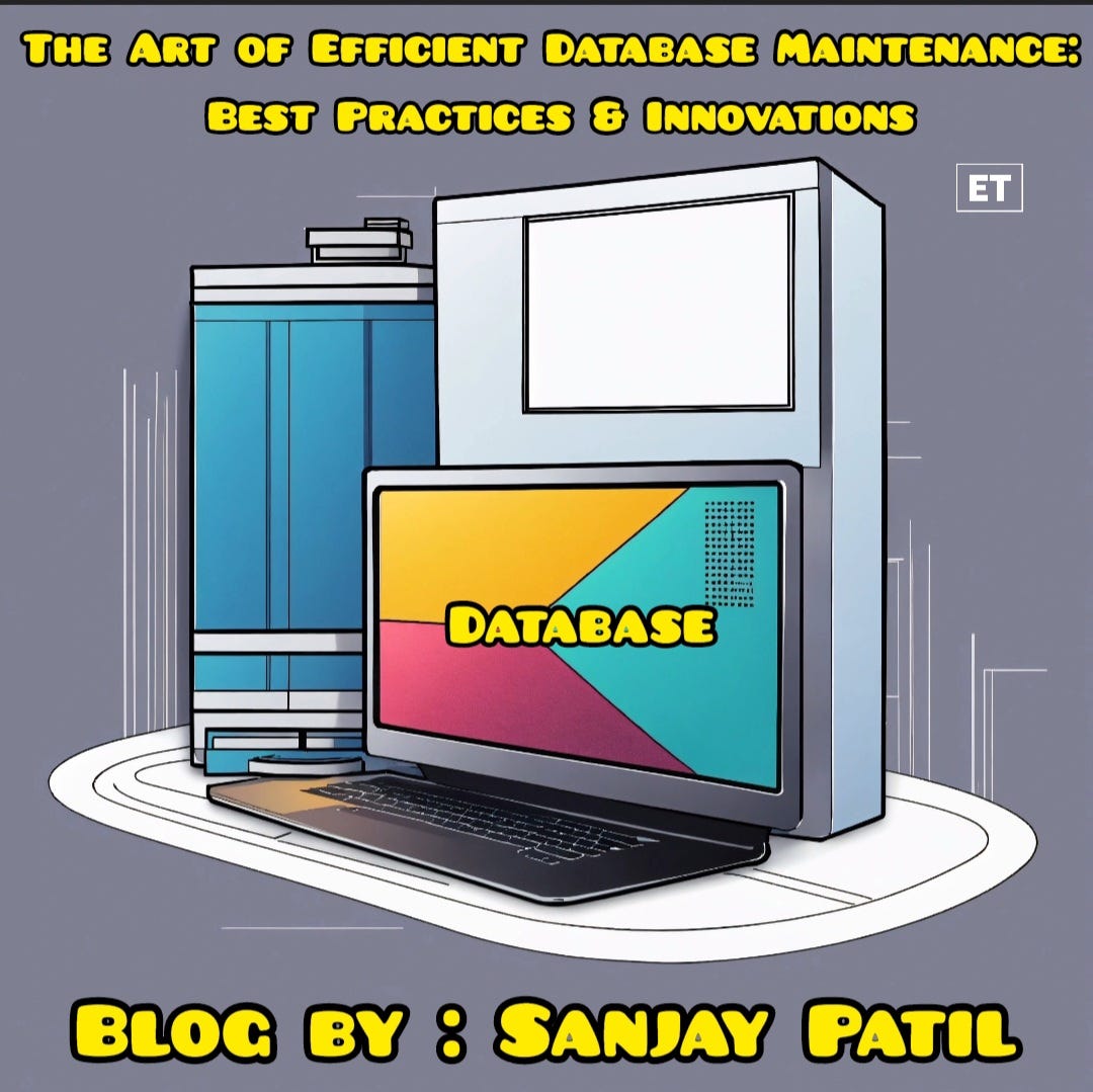 The Art of Efficient Database Maintenance: Best Practices and Innovations | by Sanjay Patil | Medium