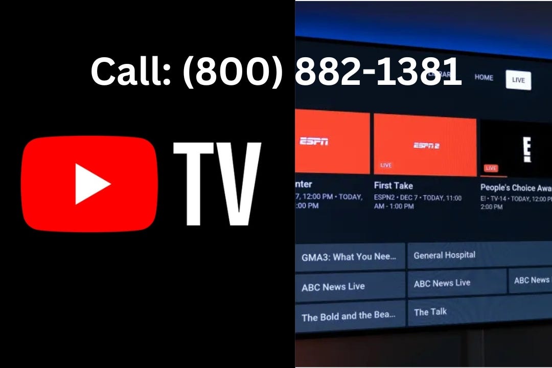 How To Contact YouTube TV | (800) 882–1381 | by Daze Green | Feb, 2024 | Medium