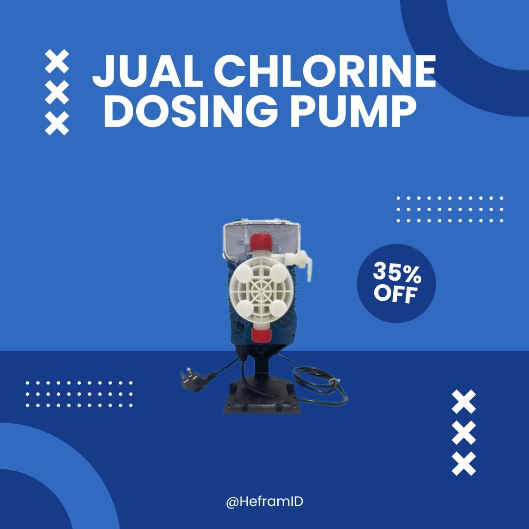 Jual Chlorine Dosing Pump|PT.Hefram asasta indonesia | by aji kaporit ...