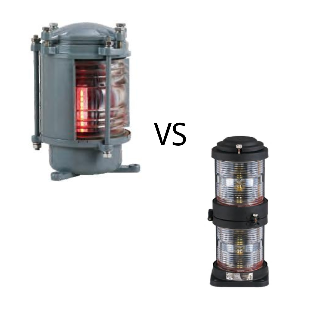 Single — Deck Navigation Lights vs. Double — Deck Navigation Lights ...