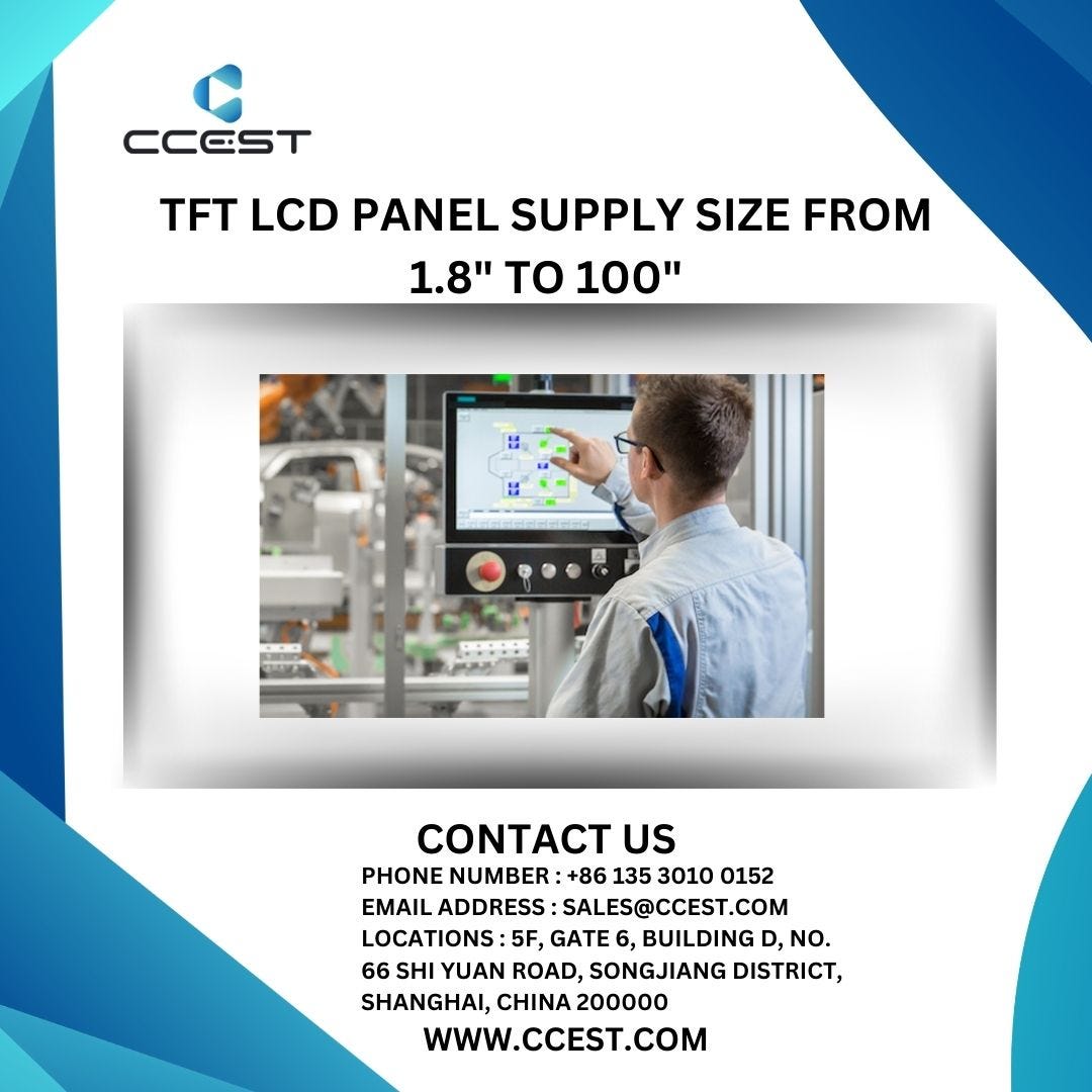 From Pocket Sized To Immersive Displays Exploring The Versatility Of Tft Lcd Panel Supply Sizes