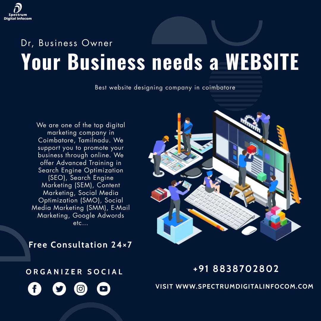 Web Designing Company In Coimbatore : - Jagantrade - Medium