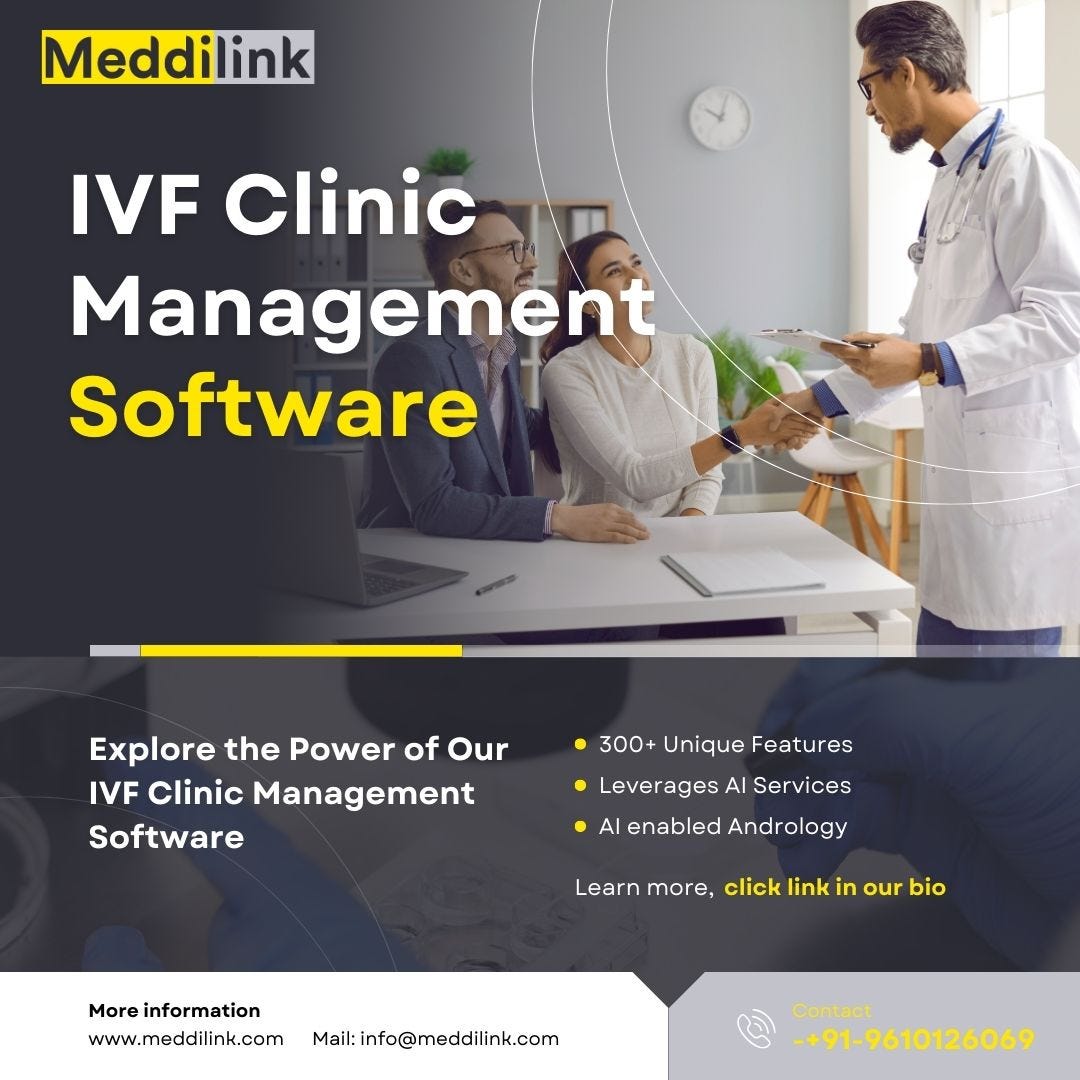 IVF Clinic Management Software - Meddilink - Medium