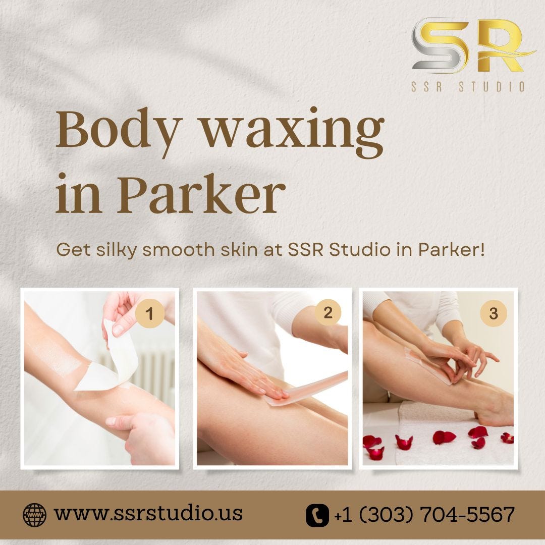 Body waxing in Parker - SSR Studio - Medium