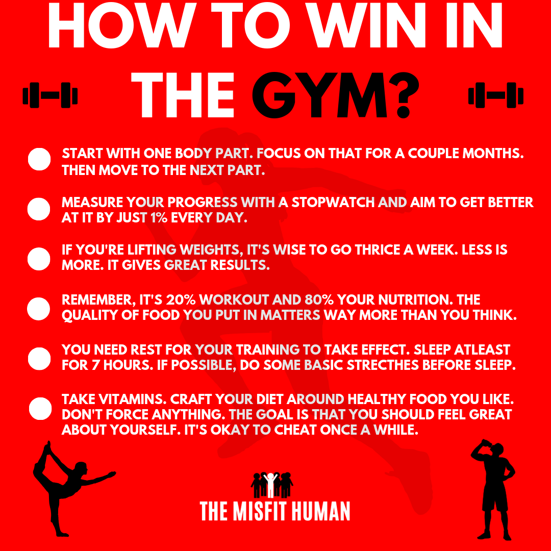 HOW TO WIN IN THE GYM?. Do you workout? Leave a 😬if you do! | by The ...