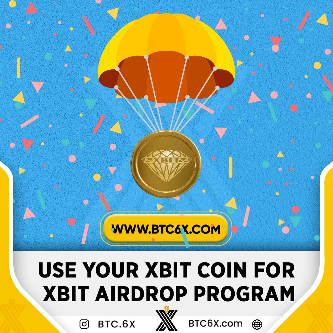 USE YOUR XBIT COIN FOR XBIT AIRDROP PROGRAM. - PURCOW Exchange - Medium