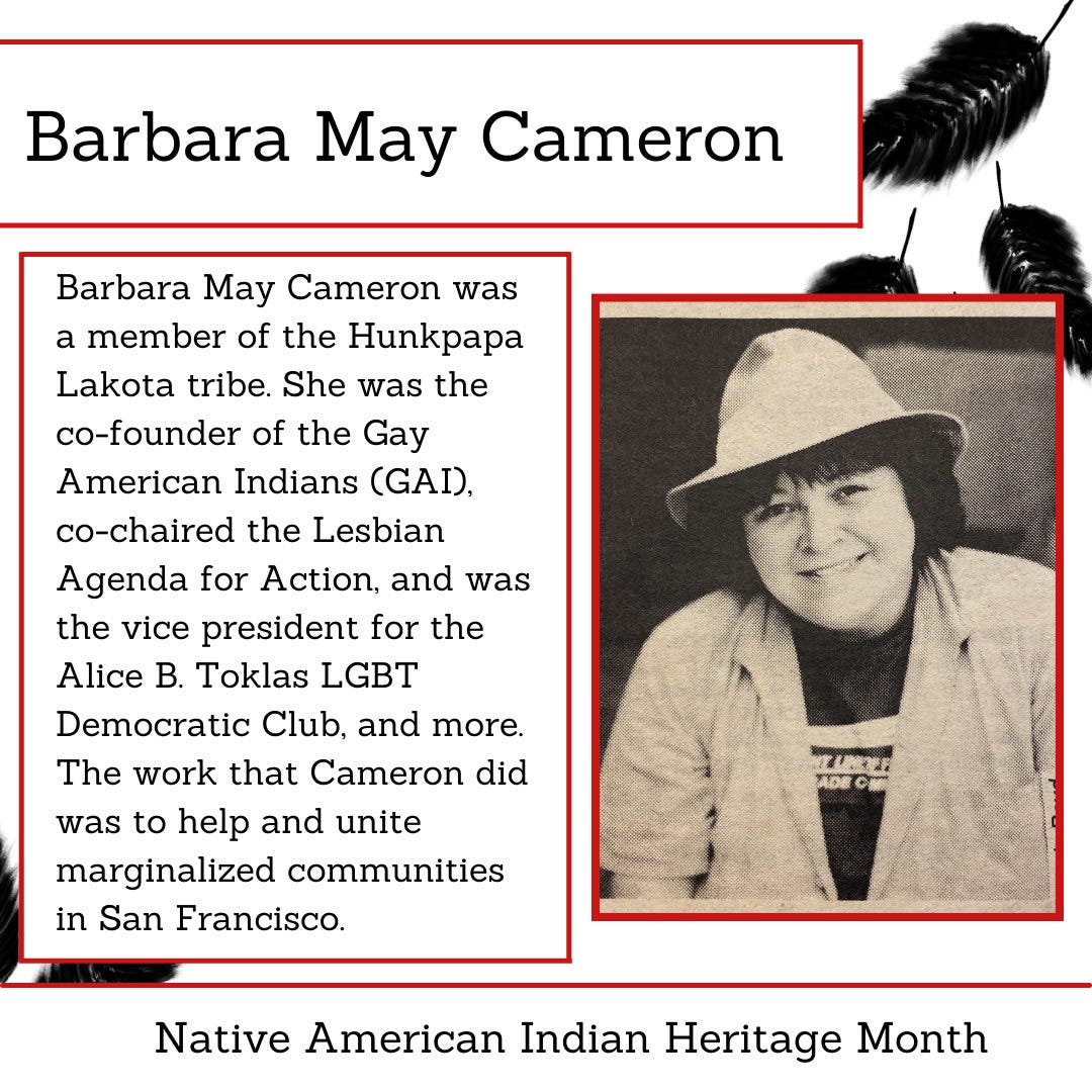 Barbara May Cameron: Trailblazer for LGBTQ+ Indigenous Rights - Alina ...