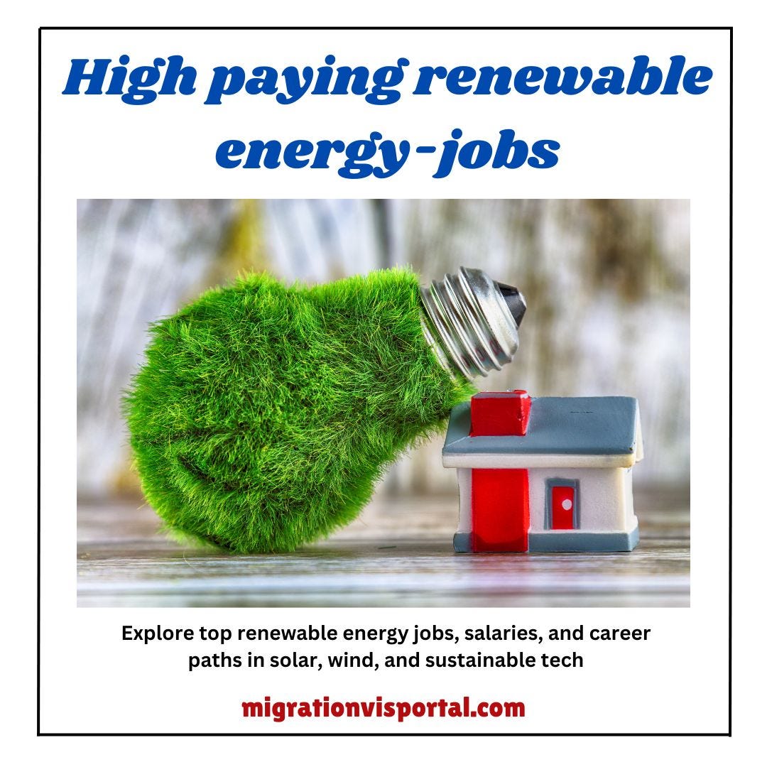 High-Paying Renewable Energy Jobs: Top Careers Shaping the Future | by ...