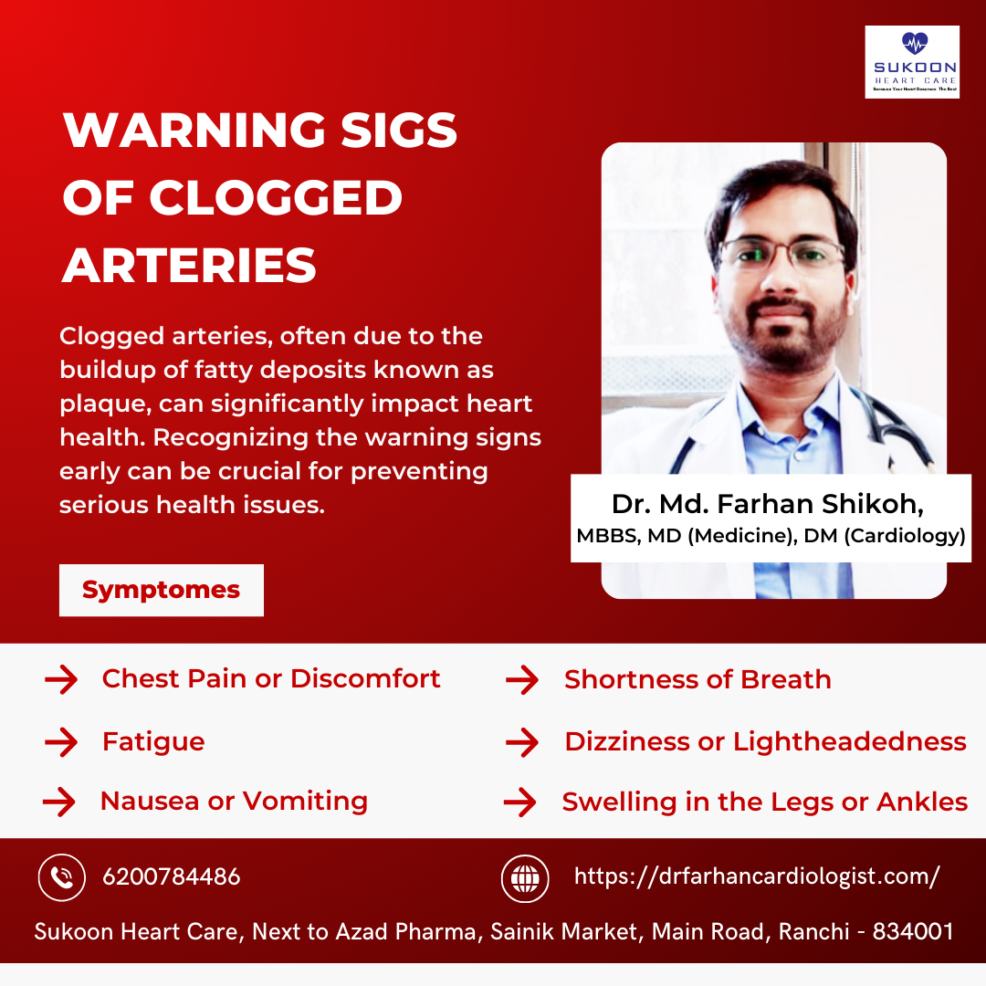 Recognizing the Warning Signs of Clogged Arteries: Insights from the ...