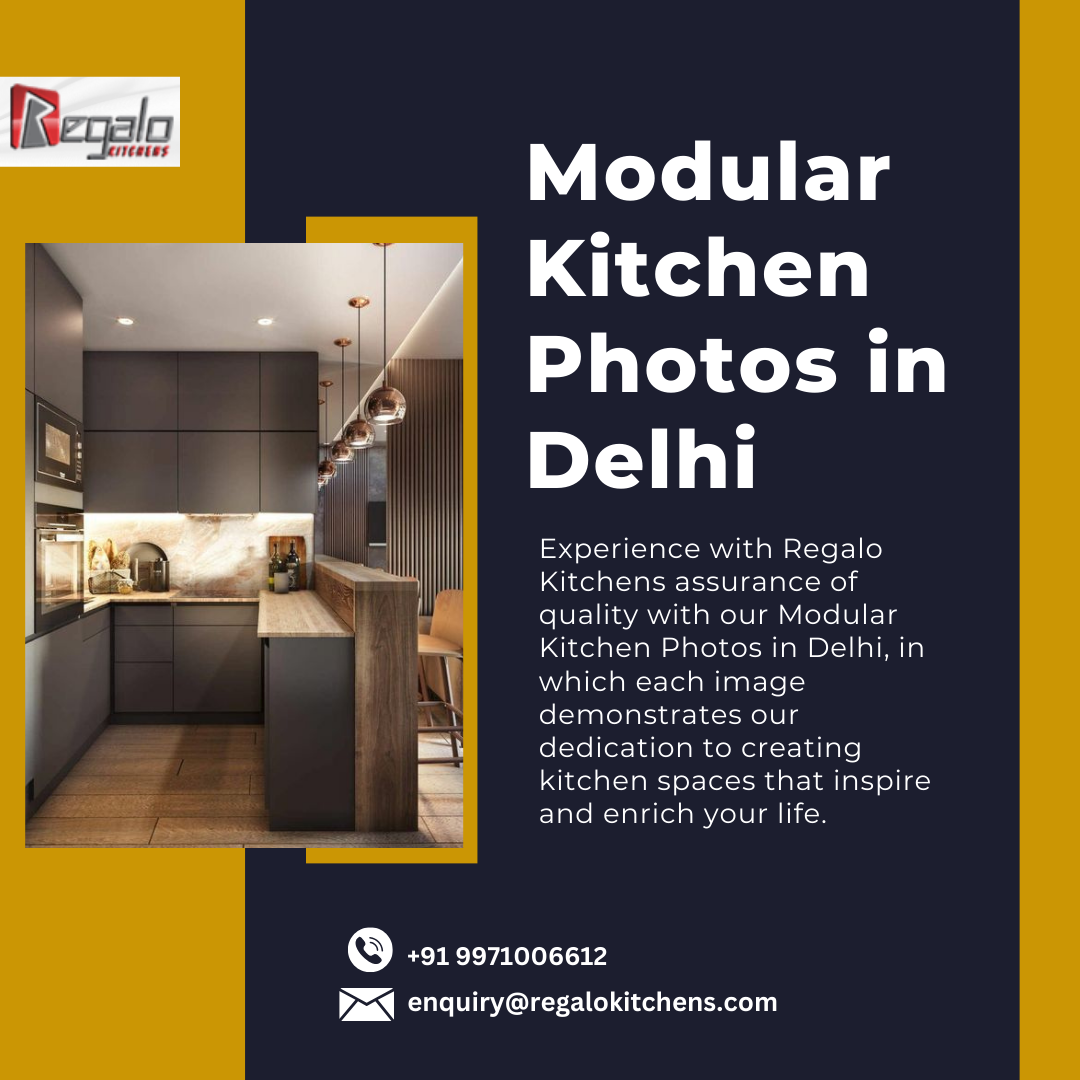 Modular Kitchen Photos in Delhi - Kitchen Design - Medium