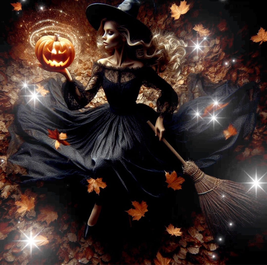 BRUNHILDE: MY ENCHANTED BROOM. A magical poem | by Anaelle 🥀 ...