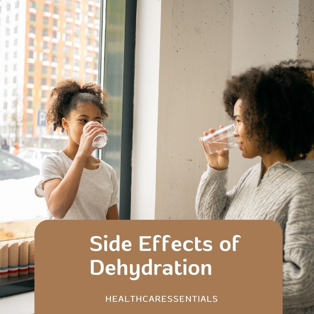 Alarming Side Effects of Dehydration || Benefits of Drinking Water ...