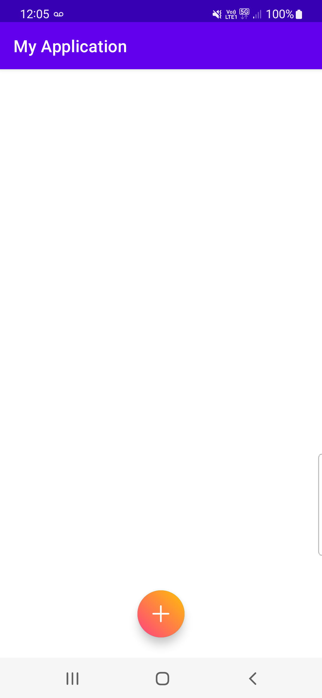 Create a beautiful Floating action button in Android using gradients. | by Deepak Kaku | Medium