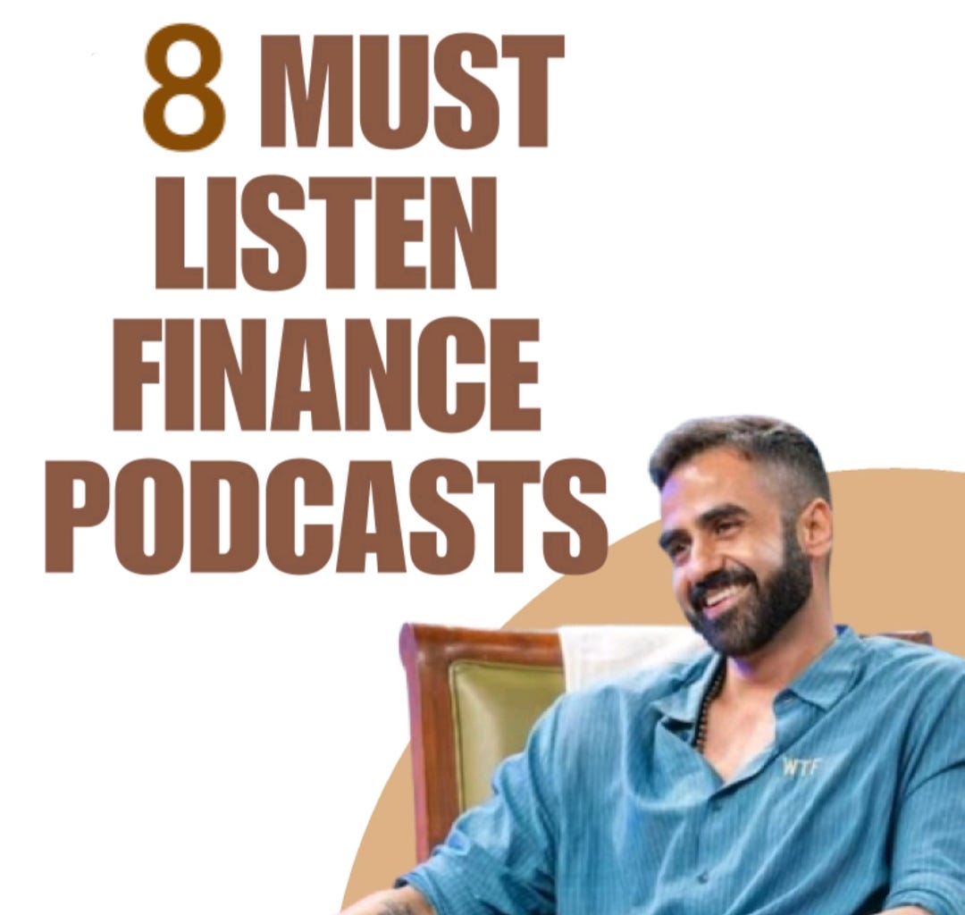8 Must Listen Finance Podcasts. 1) Nikhil Kamath - WTF is Venture… | by Piyush Shukla ...