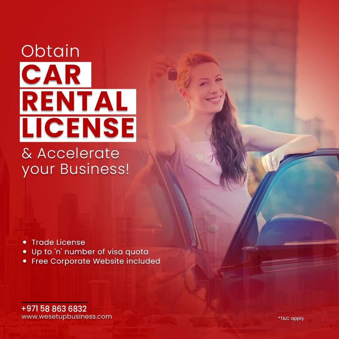 Rev up your success with a car rental license! - Wesetupbusiness - Medium