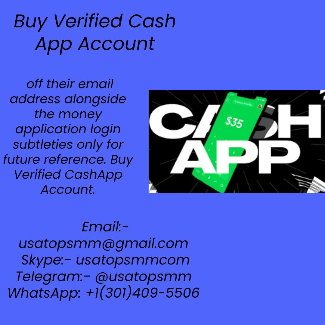Verified Cash App Account. Cash App is an app that allows for… | by ...