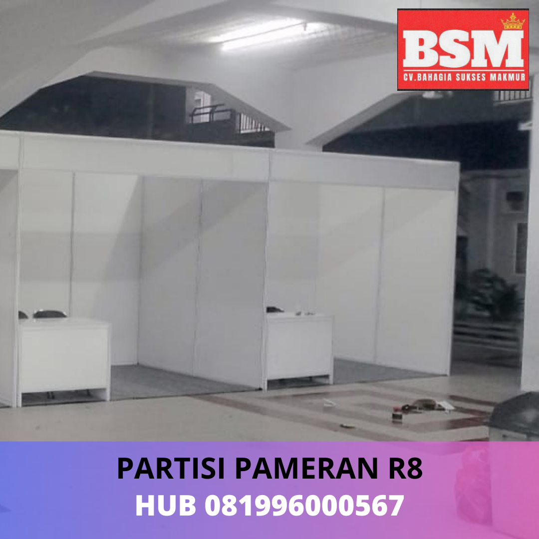 pusat jual sewa partisi r8 - partisi pameran tangerang - Medium