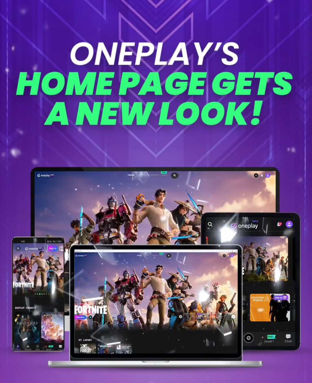 Get Ready to Party: Unveiling of the New OnePlay 2.0 Homepage ...