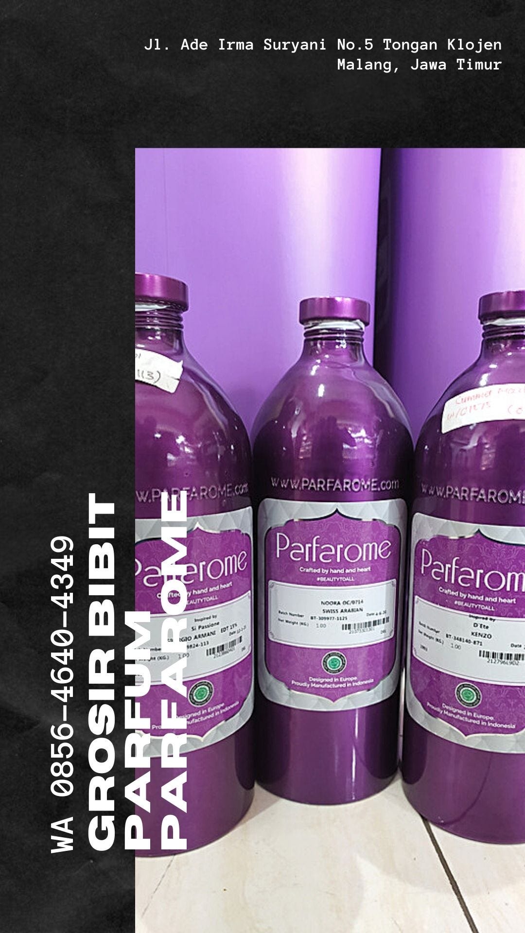 WA 0822–3691–0007 Grosir Bibit Parfum Parfarome BENER MERIAH - GROSIR ...
