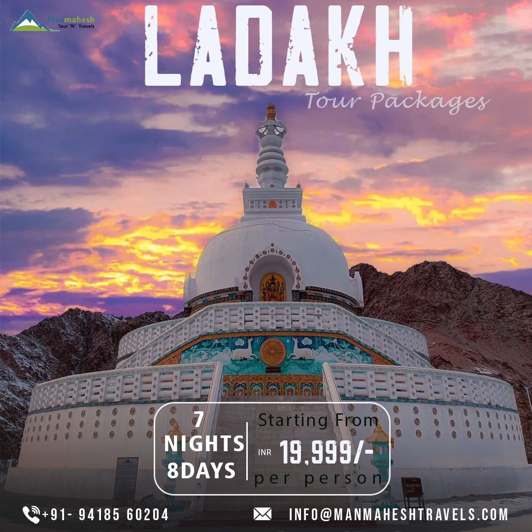 Now is the time to explore the ice trails of Ladakh. Book your Ladakh ...