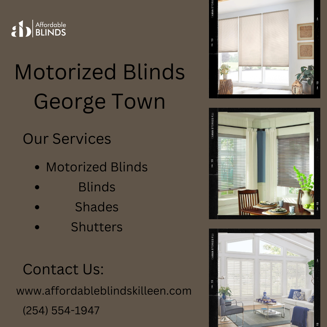 Stylish Solutions: Motorized Blinds for Modern Living in George Town ...