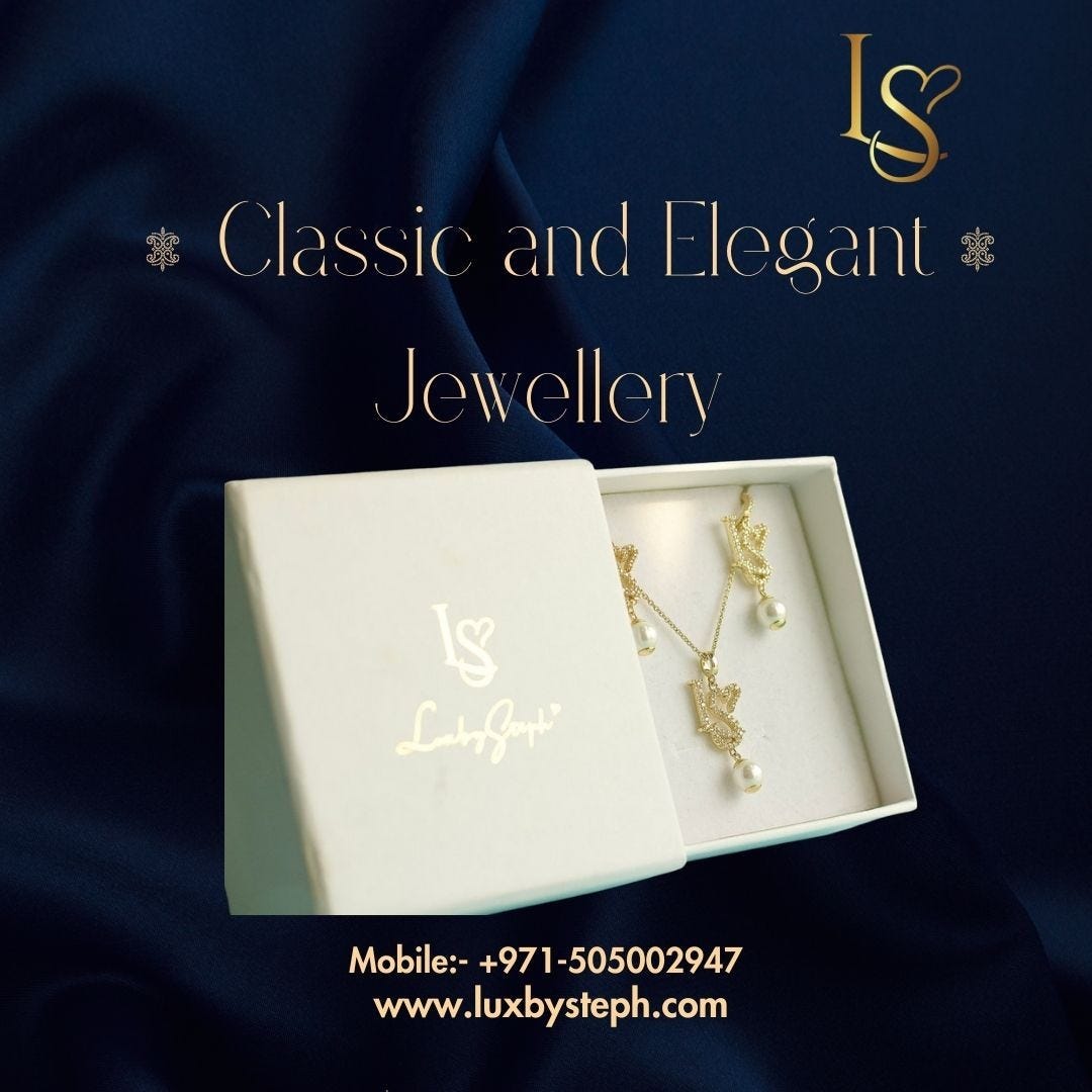 Classic and Elegant Jewellery - LuxbySteph - Medium