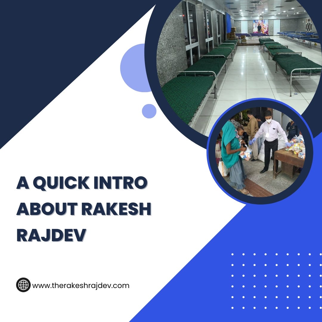 A Quick Intro About Rakesh Rajdev - Rakesh Rajdev - Medium