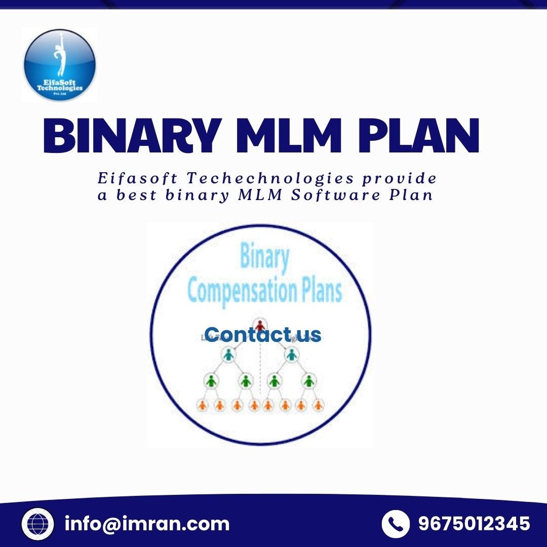 MLM Binary Plan. Multi-Level Marketing (MLM) has changed… | by Eifasoft | Mar, 2024 | Medium