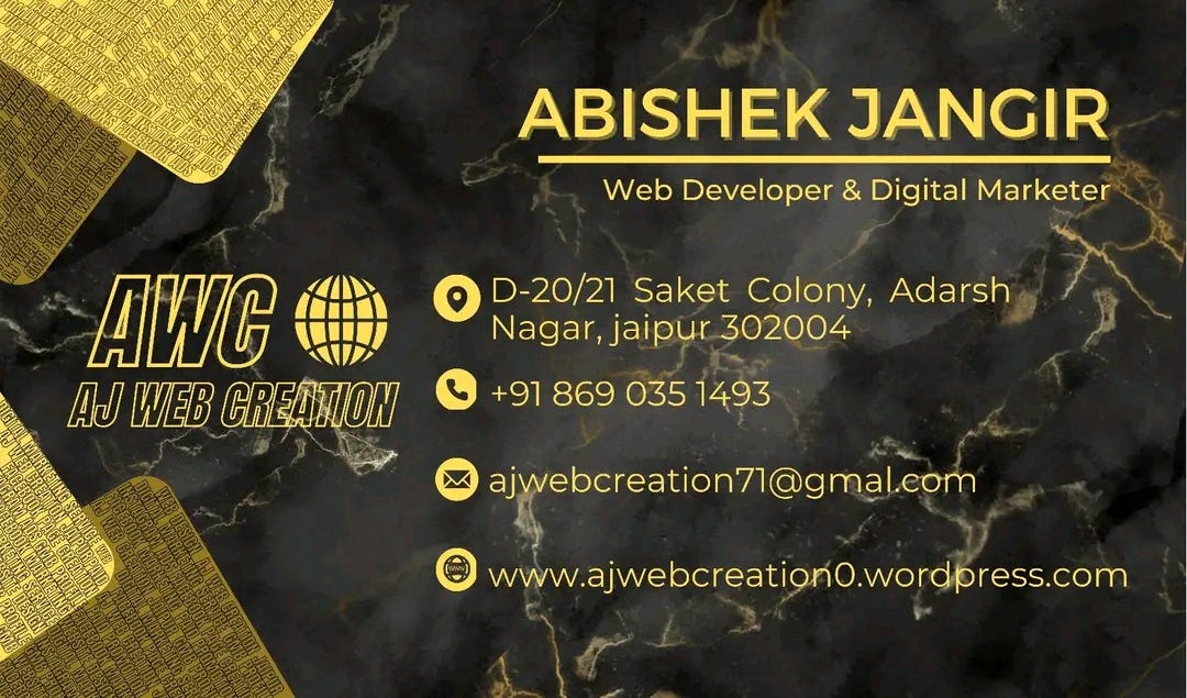Visiting card designers specialize in crafting personalized and ...