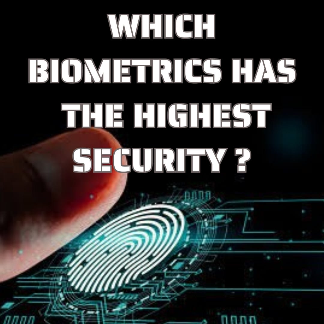 Which biometrics has the highest security? | by Itpowersolution | Medium