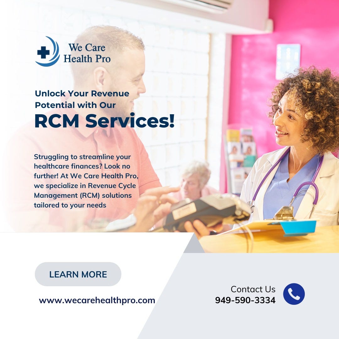 Optimizing Healthcare Services with Revenue Cycle Management (RCM) | by ...