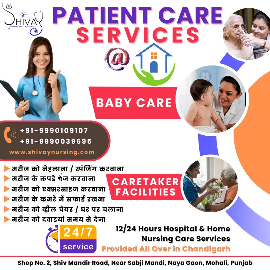 Enhancing Quality of Life Through Shivay Nursing Healthcare | by shivay nursing | May, 2024 | Medium