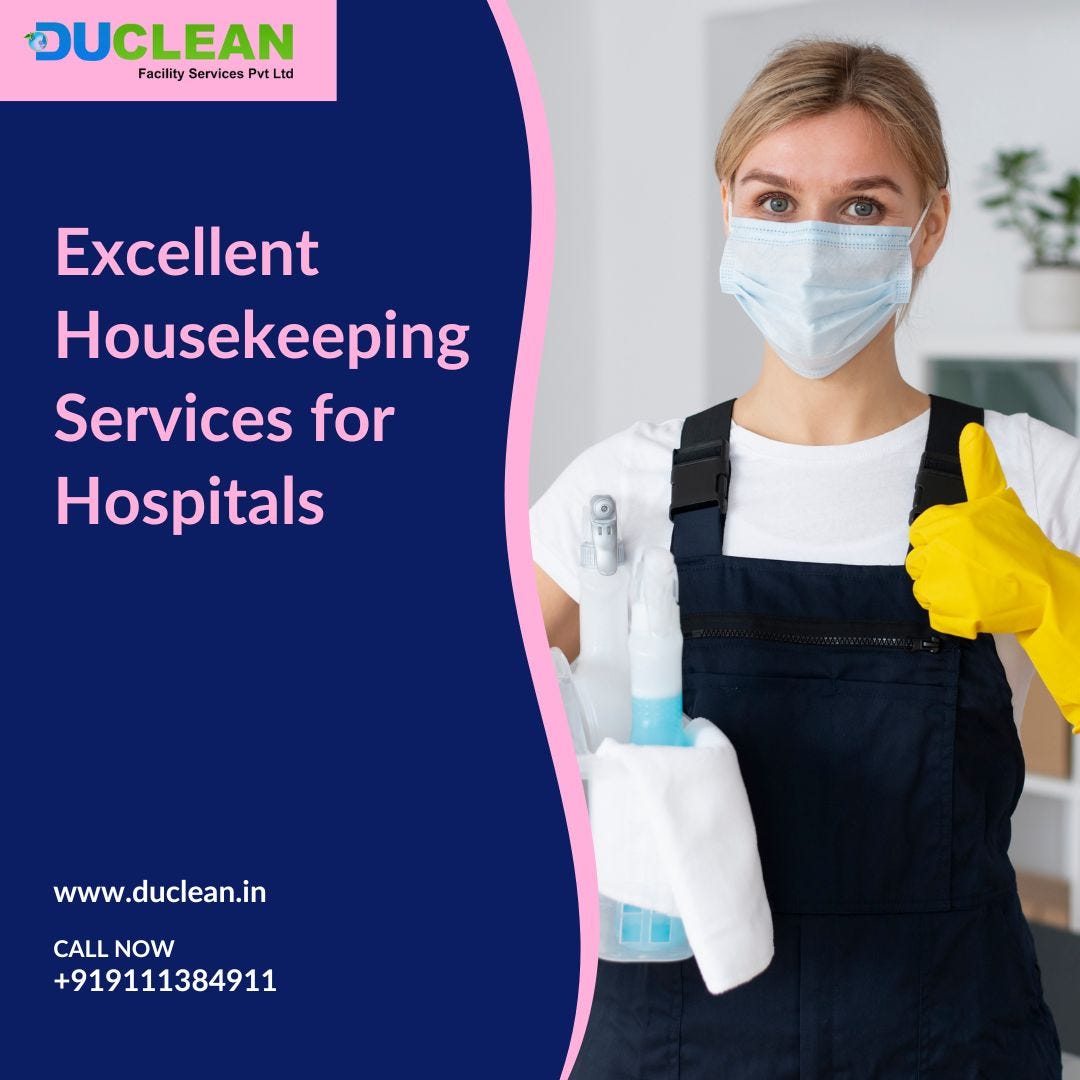 Get Duclean’s Excellent Housekeeping Services for Hospitals | by ...