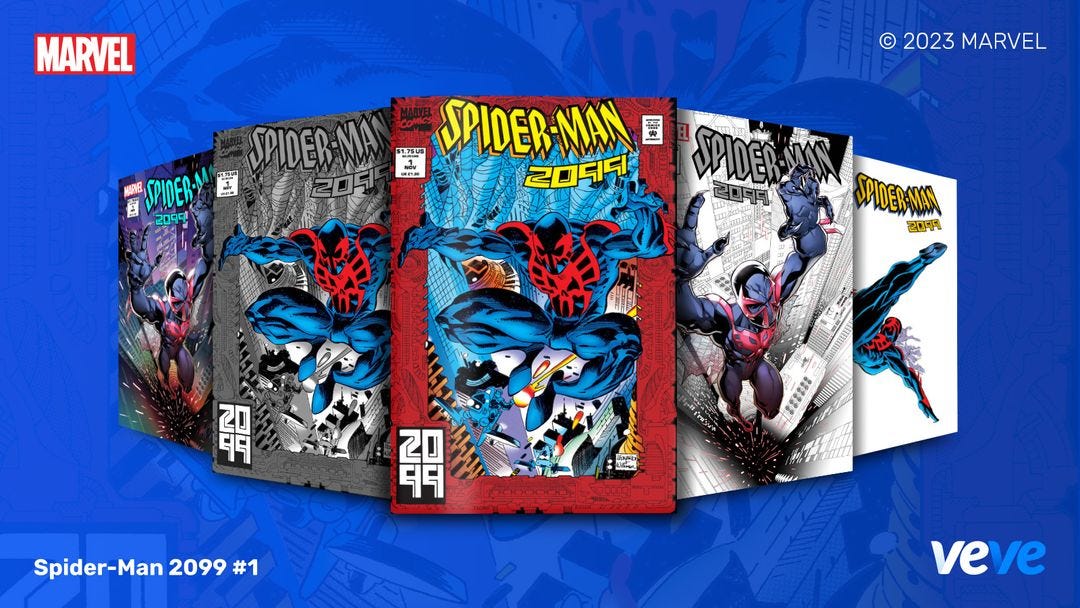 Marvel Digital Comics — Spider-Man 2099 #1 | by VeVe France | Jun, 2023 | Medium