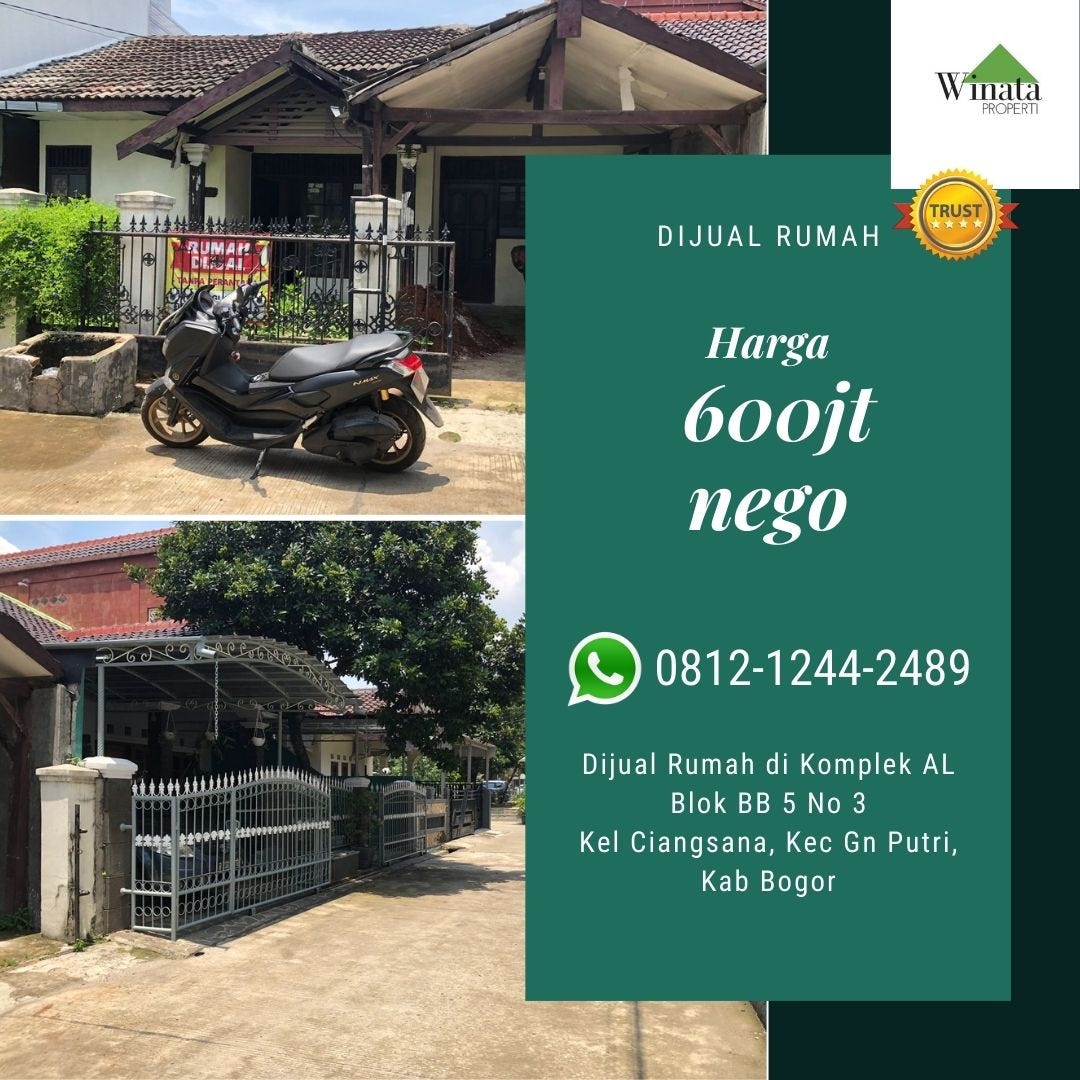 RUMAH DIJUAL MURAH !!. HANYA 600JT (Nego) | by Ajualrumah | Medium