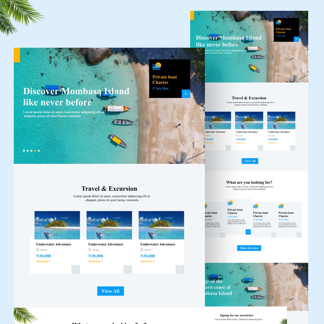 Mombasa Island Website Case Study | by Ibrahim Mohammed | Medium