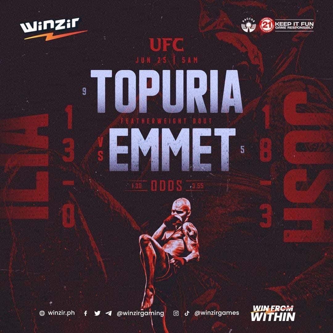 It’s a battle of featherweight contenders as Knockout artist Josh Emmet ...